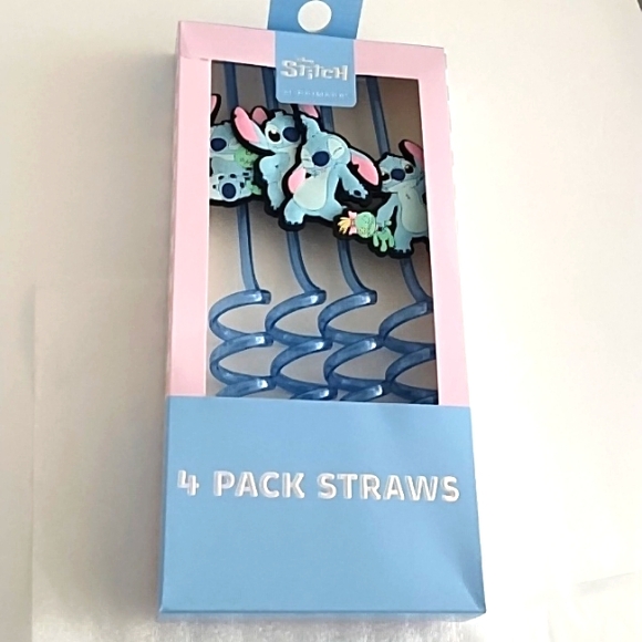 Disney | Other | Disney Lilo Stitch Straws | Poshmark